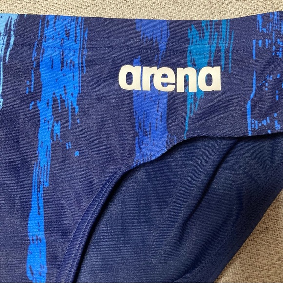 Arena | Swim | Arena Mens Team Painted Stripes Brief | Poshmark